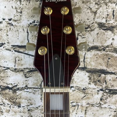 Aria Pro II LP Style Guitar (Circa 1980's) - Red Quilted Top | Reverb