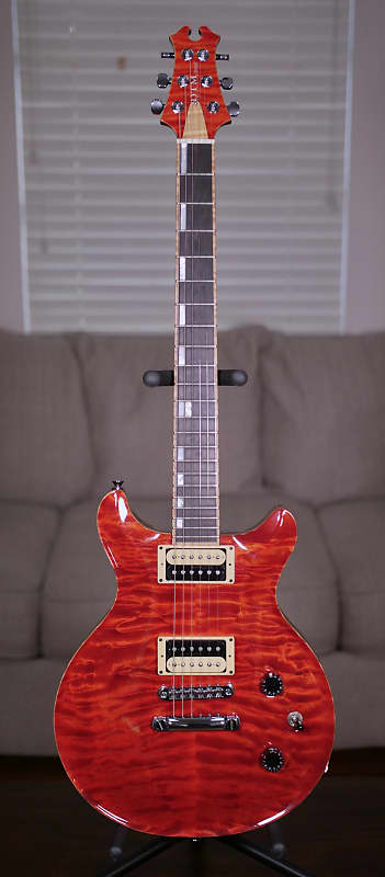 David Thomas McNaught DTM "Diamond" Vintage Double Cut Guitar | Reverb