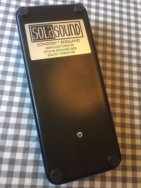 Colorsound Fuzz Box 1 knob fuzz, empty enclosure DAM 2014 | Reverb