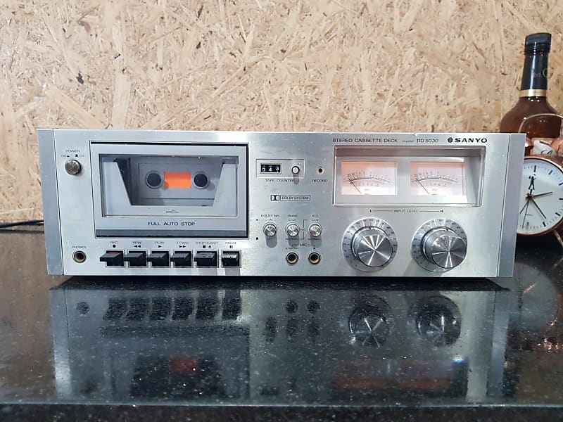 Sanyo Sanyo RD-5030 Stereo Cassette Deck Tape Player | Reverb