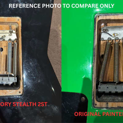 Washburn Dime Stealth 2ST Painted in Slimebolt | Reverb