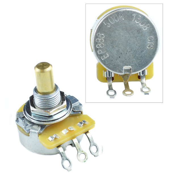 CTS SOLID SHAFT 250K Pot | Reverb