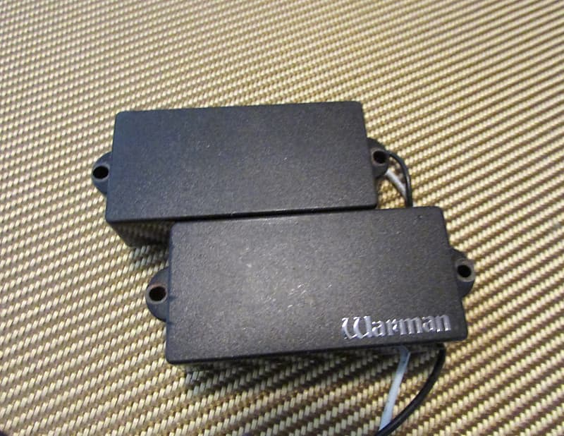 Warman P-Bass Stealth Pickup Recent - Matte Black | Reverb