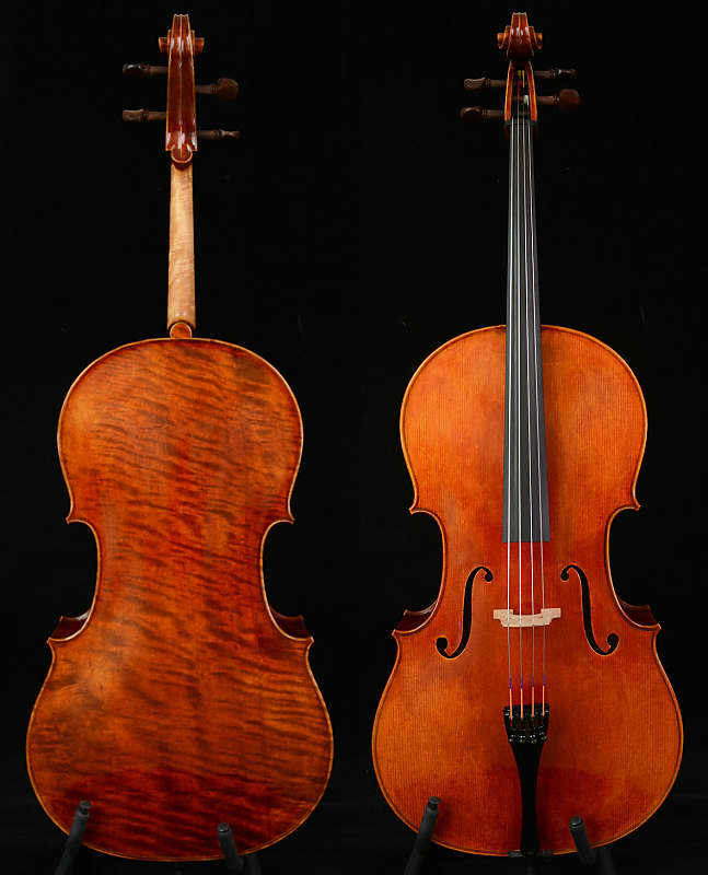 1-PC Back Cello Amazing Tone Master Wang's Own Work No. | Reverb