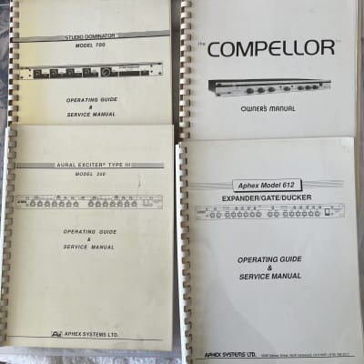 Aphex Dominator/Exciter/Compellor/612/Big Bottom | Reverb Deutschland