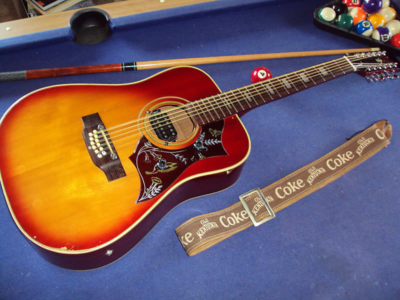 Vintage original HOPF-Hummingbird- E 12-String, Humbucker, | Reverb