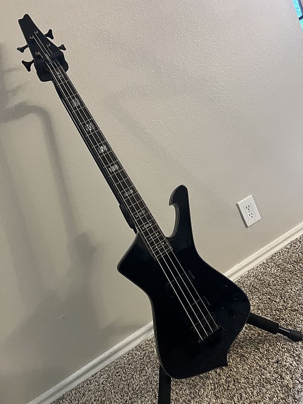 Ibanez iceman bass ICB300EX Black | Reverb