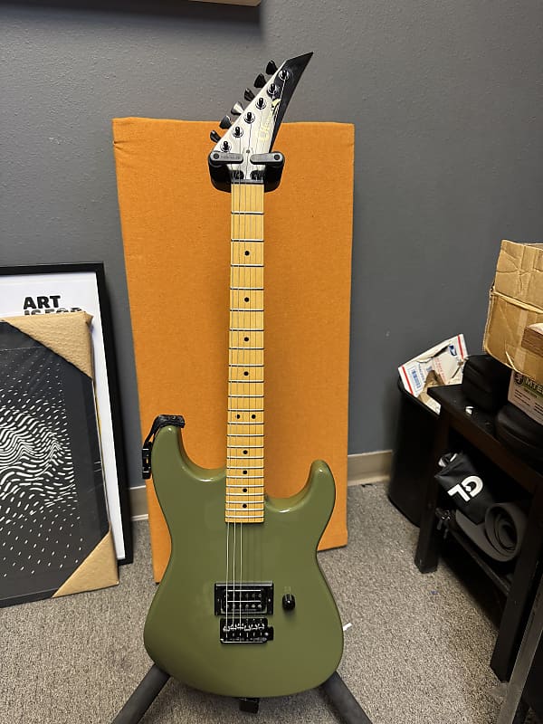 Charvel Model 1 1986-1988 - Olive Drab | Reverb