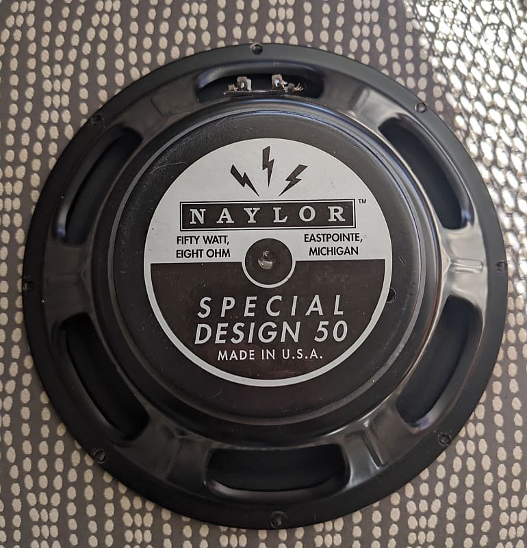 Naylor Special Design 50 12" Guitar Speaker 1990's Original | Reverb