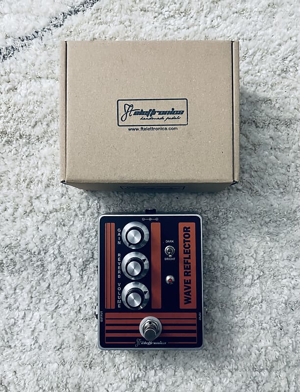 FTelettronica Wave Reflector Reverb Black/Red/Aluminum | Reverb