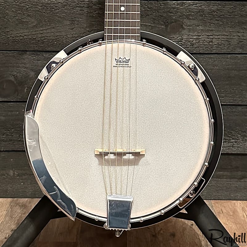 Danville BJ-06 24 Bracket 6-String Resonator Banjo Banjitar | Reverb