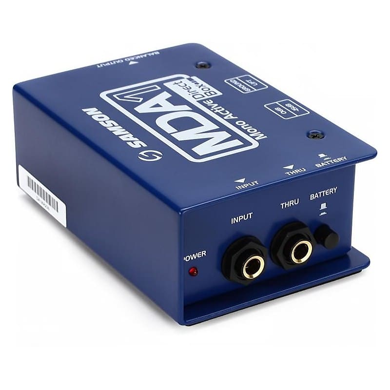 Samson MDA1 S-Max Mono Active Direct Box | Reverb UK