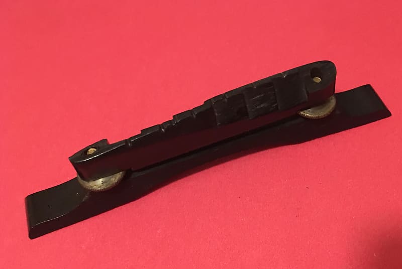 Vintage 40's Gretsch Gold Post Archtop Floating Bridge | Reverb