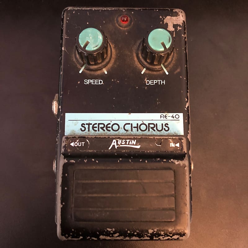 Austin AE-40 Stereo Chorus - Black | Reverb
