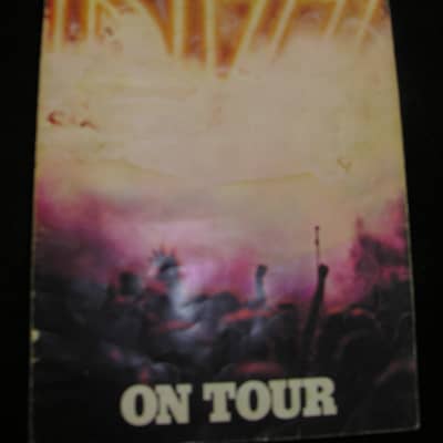 original KISS tour '' destroyer '' tour book | Reverb