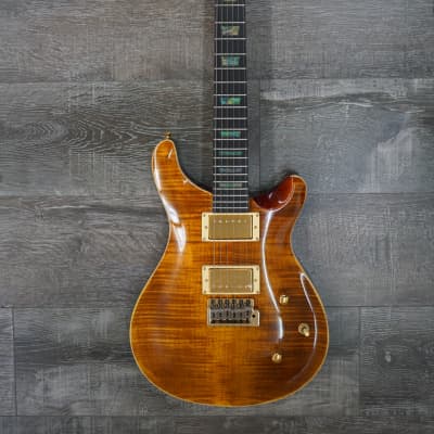 AIO Wolf W400 TRE Electric Guitar - Tiger Amber | Reverb
