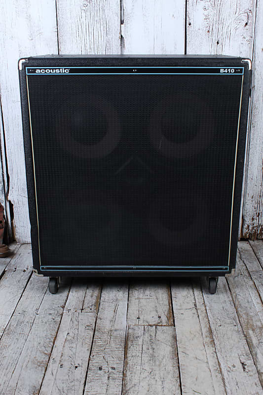 Acoustic B410 Bass Speaker Cabinet Electric Bass Guitar | Reverb