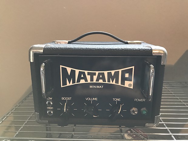 Matamp Minimat Mk 1 2000s Black tolex | Reverb