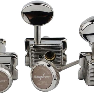 6 Inline Vintage Guitar Lock String Tuners – Locking Tuning | Reverb