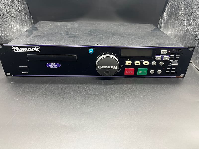 Used Numark CDN-12 Single CD Player Rack Unit from 2001, | Reverb