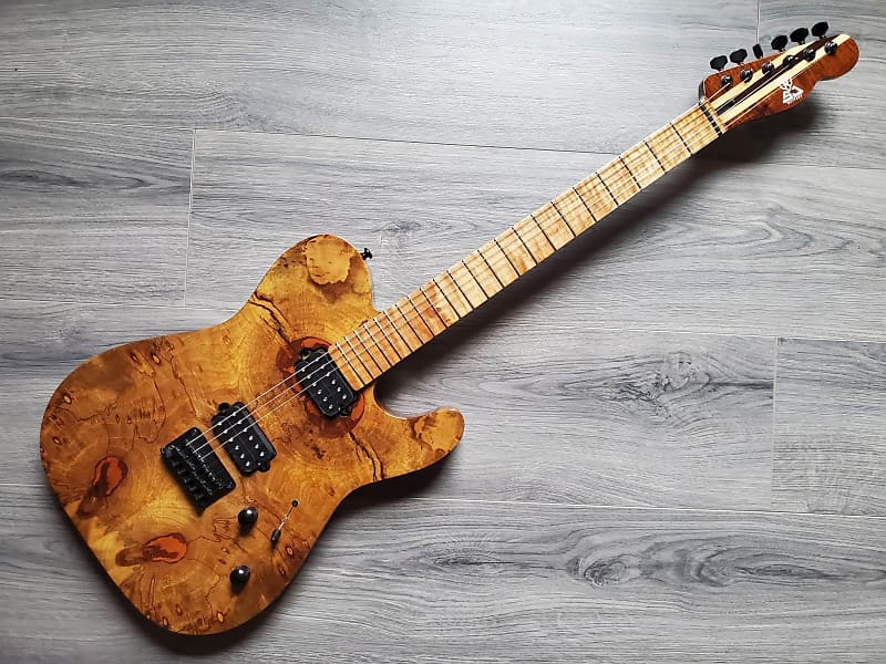 SJ Custom Guitars T-style 2010s - Natural Gloss | Reverb