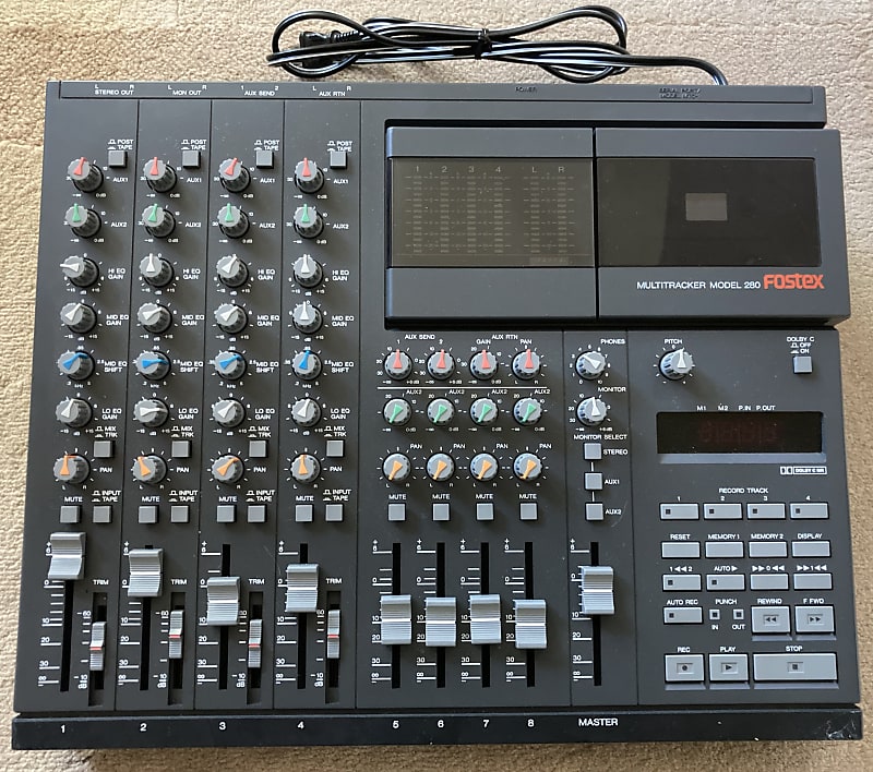 MINT! Fostex Model 280 8-Channel, 4-Track Multitracker / | Reverb