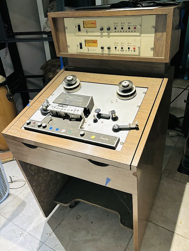 Skully 1/2 inch 2 track recorder 1970s - Natural Laminate | Reverb