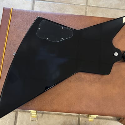 2023 Gibson USA 80s Explorer Electric Guitar Ebony w case | Reverb