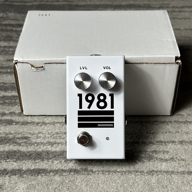 1981 Inventions LVL Full-Range Overdriver 2023 - Present - | Reverb