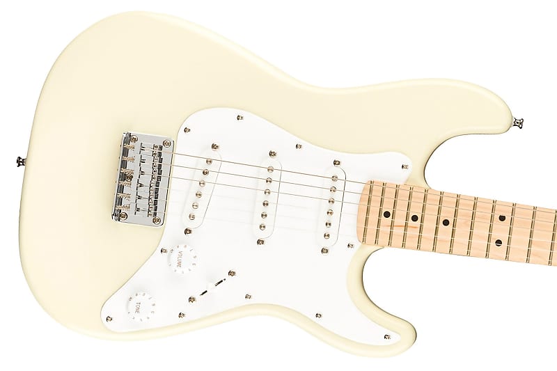 Squire By Fender Mini Stratocaster Guitar - White | Reverb
