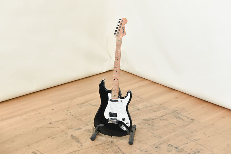 Squier Stratocaster w/ Warmoth Neck and Alumitone Pickups | Reverb