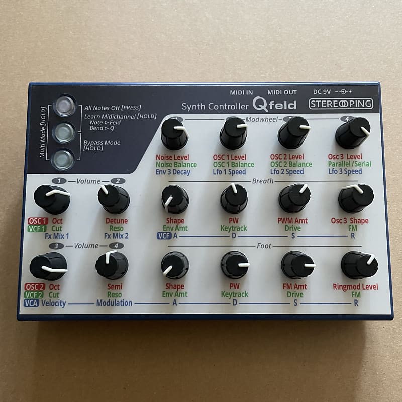 Stereoping Qfeld Midi Controller for Blofeld | Reverb