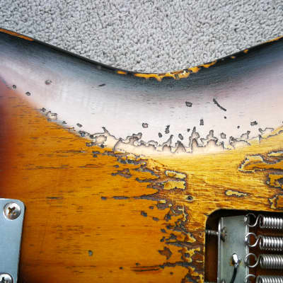 Vtt Relics Stratocaster 50's - Classic 3T burst Maple neck. | Reverb