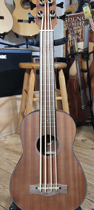 Eko Duo EQ Ukebass - Satin mahogany | Reverb