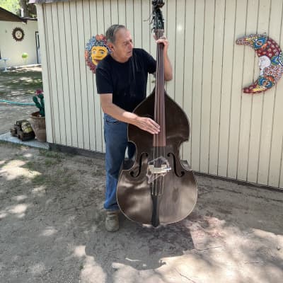 Upright Bass 4 string 3/4 upright bass - Brown | Reverb