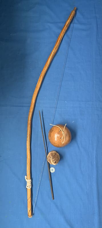43" Brazilian Professional Medium Berimbau 43" Biriba Wood | Reverb