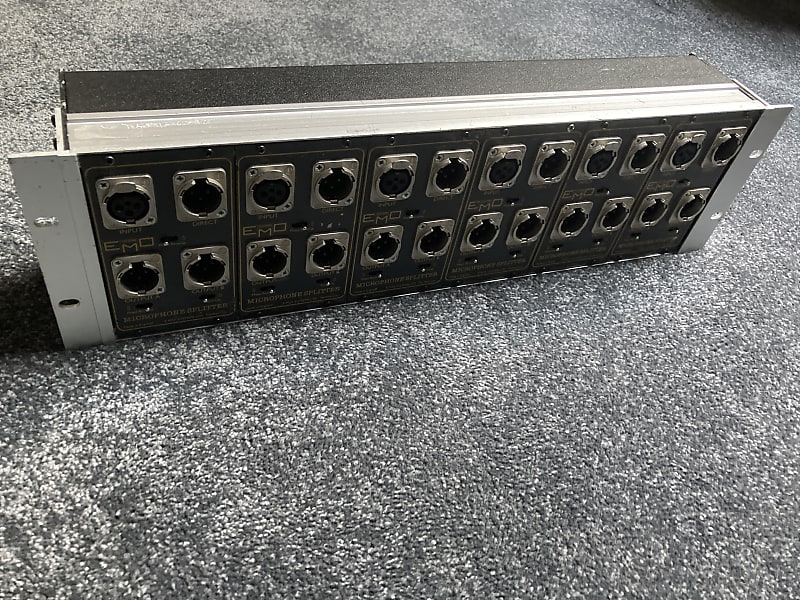 EMO E375 LINE SPLITTER 6 channel, 3 way, 3U rackmount | Reverb
