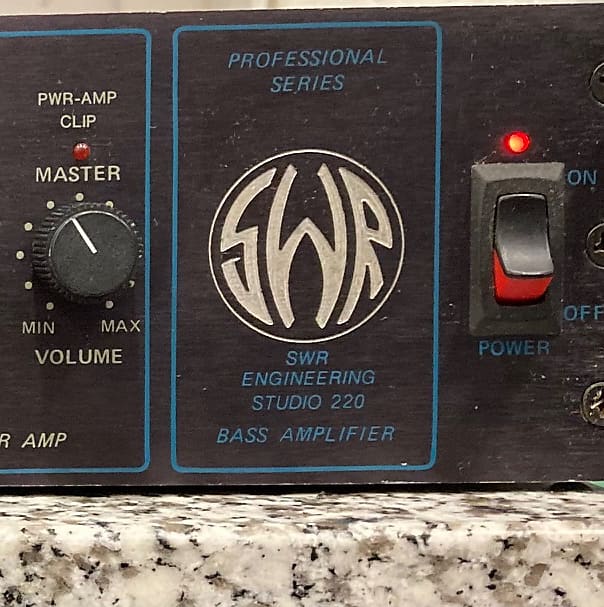 SWR SWR Studio 220 Bass Amp Head with Tube Preamp 1992 - | Reverb