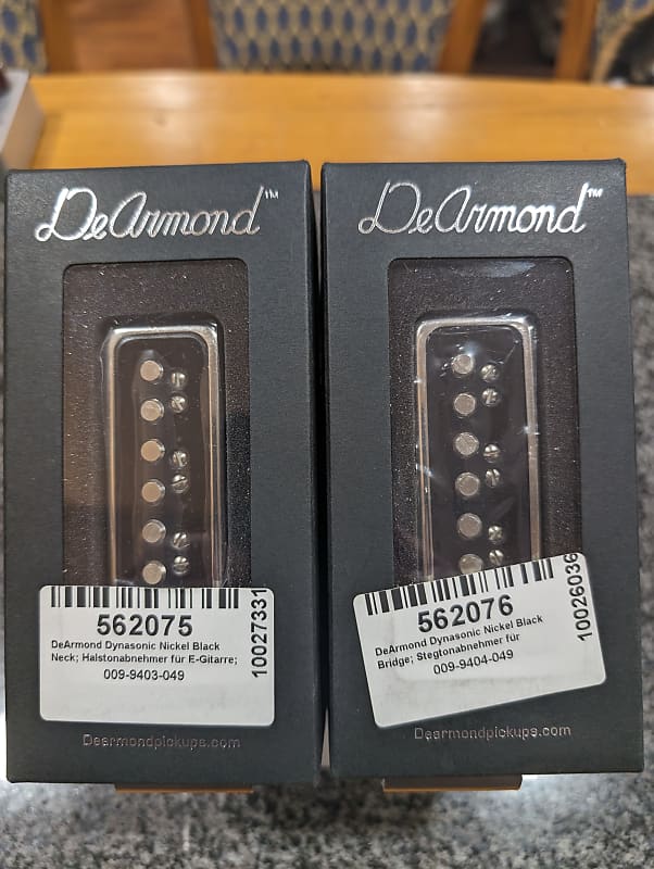DeArmond Dynasonic Bridge & Neck Pickup Set - Current | Reverb