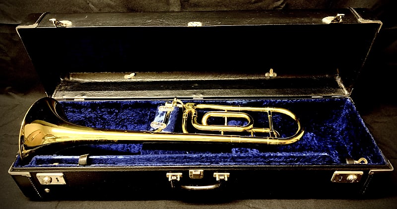 1976 King 3BF Tenor Trombone - Clear Lacquer | Reverb