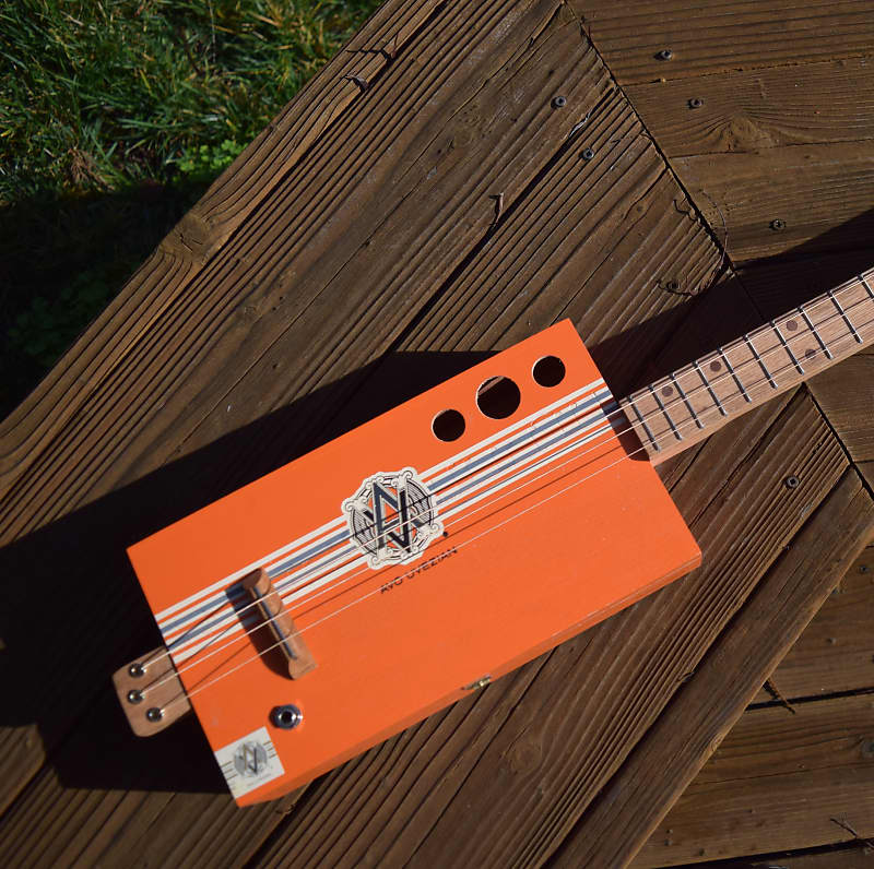 Cigar box guitar, 3 string guitar, cbg | Reverb