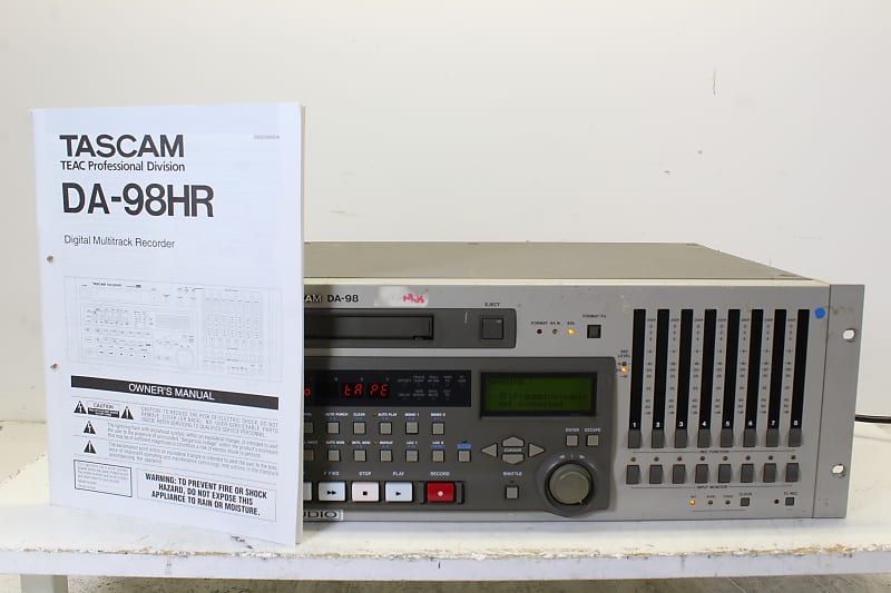 TASCAM DA-98 Digital Audio 8 Track Recorder | Reverb