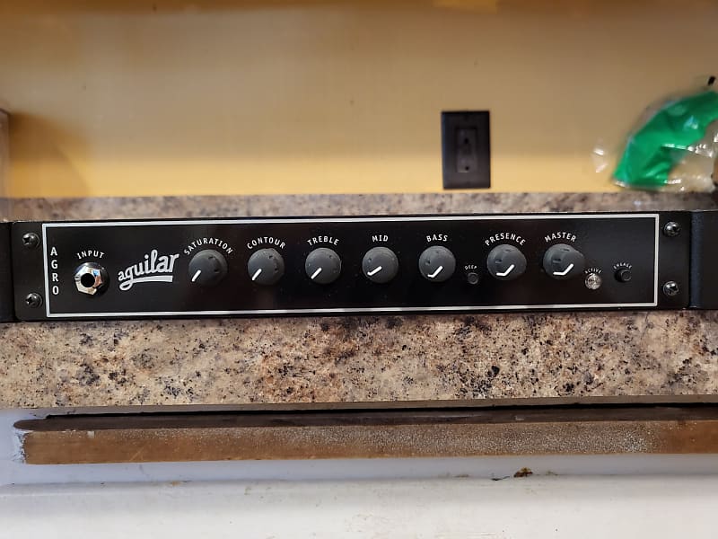 Aguilar Agro Preamp Overdrive Rackmount Black | Reverb