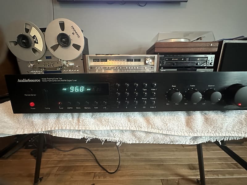 AudioSource Preamp Tuner Two 2000’s - Black | Reverb