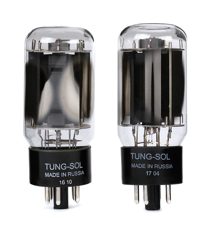 Tung-Sol 6L6GC "STR" Platinum Matched Duet Power Tubes Bundle | Reverb