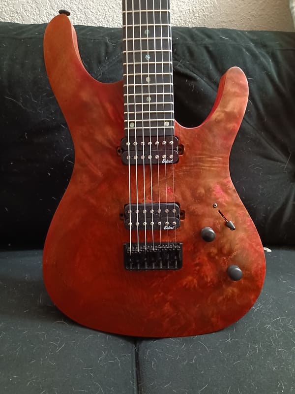 Custom 7 String Guitar | Reverb