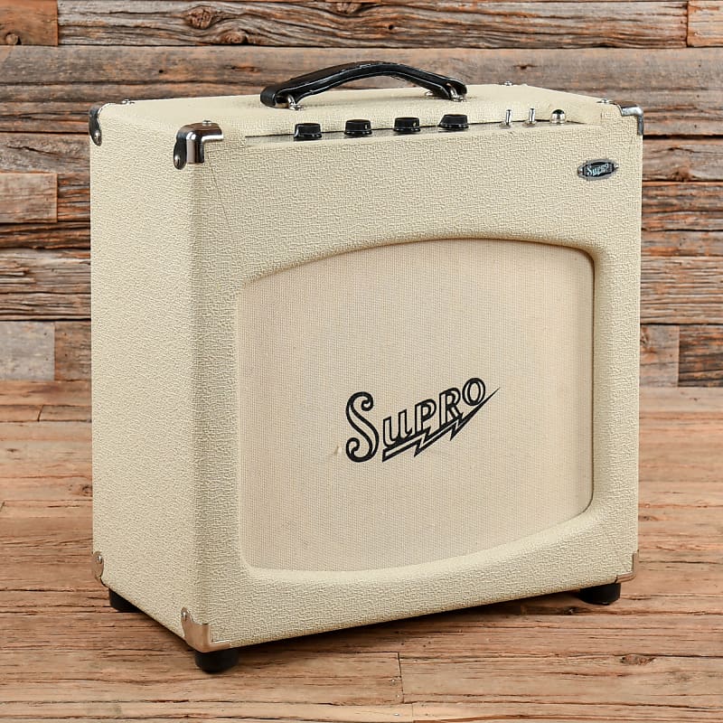 Supro Handwired Sahara Combo White 2008 | Reverb