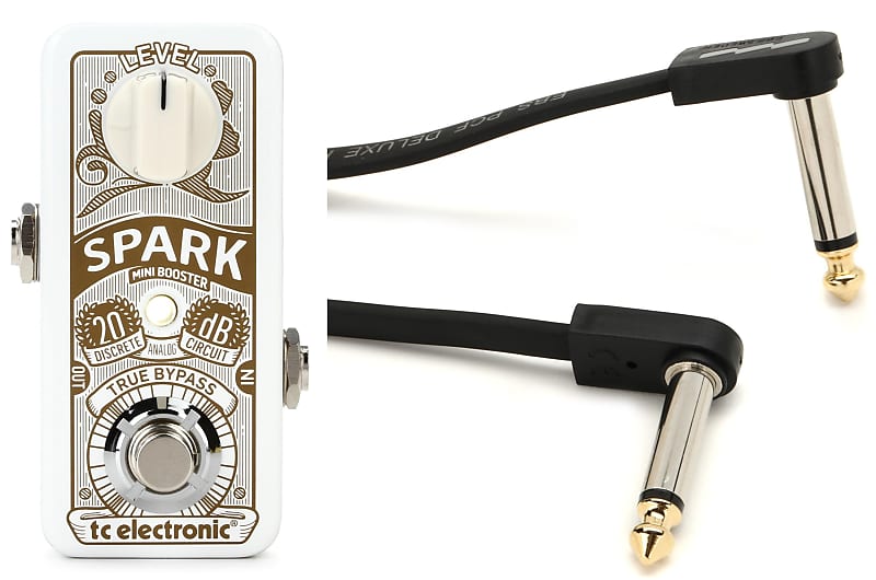 TC Electronic Spark Mini Boost Pedal Bundle with EBS PCF-DL28 | Reverb