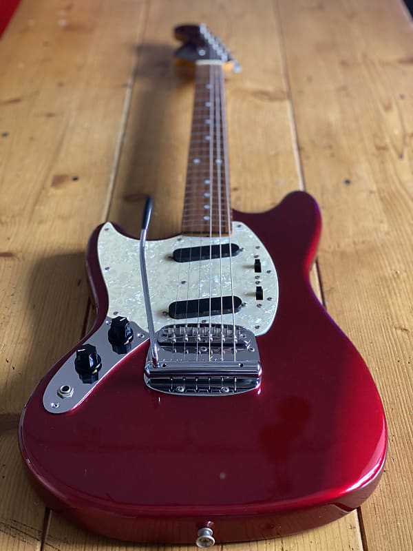 LEFTY! Fender Japan Mustang '69 Reissue Left Handed CIJ | Reverb
