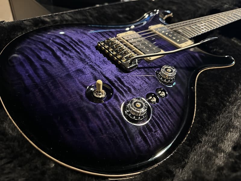 PRS Custom 24 Flame Maple top (Nickel Package) 2023 - Purple | Reverb